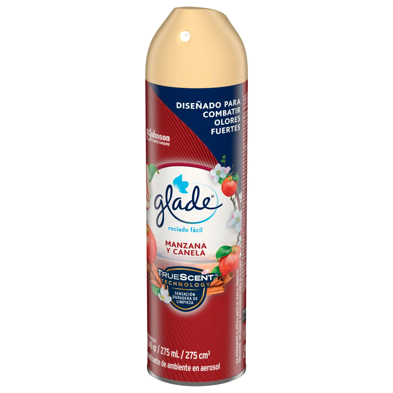 desodorante Ambiental Manzana Canela Glade 275Gr/275Cc - Bodega Online | Abastecimiento ...