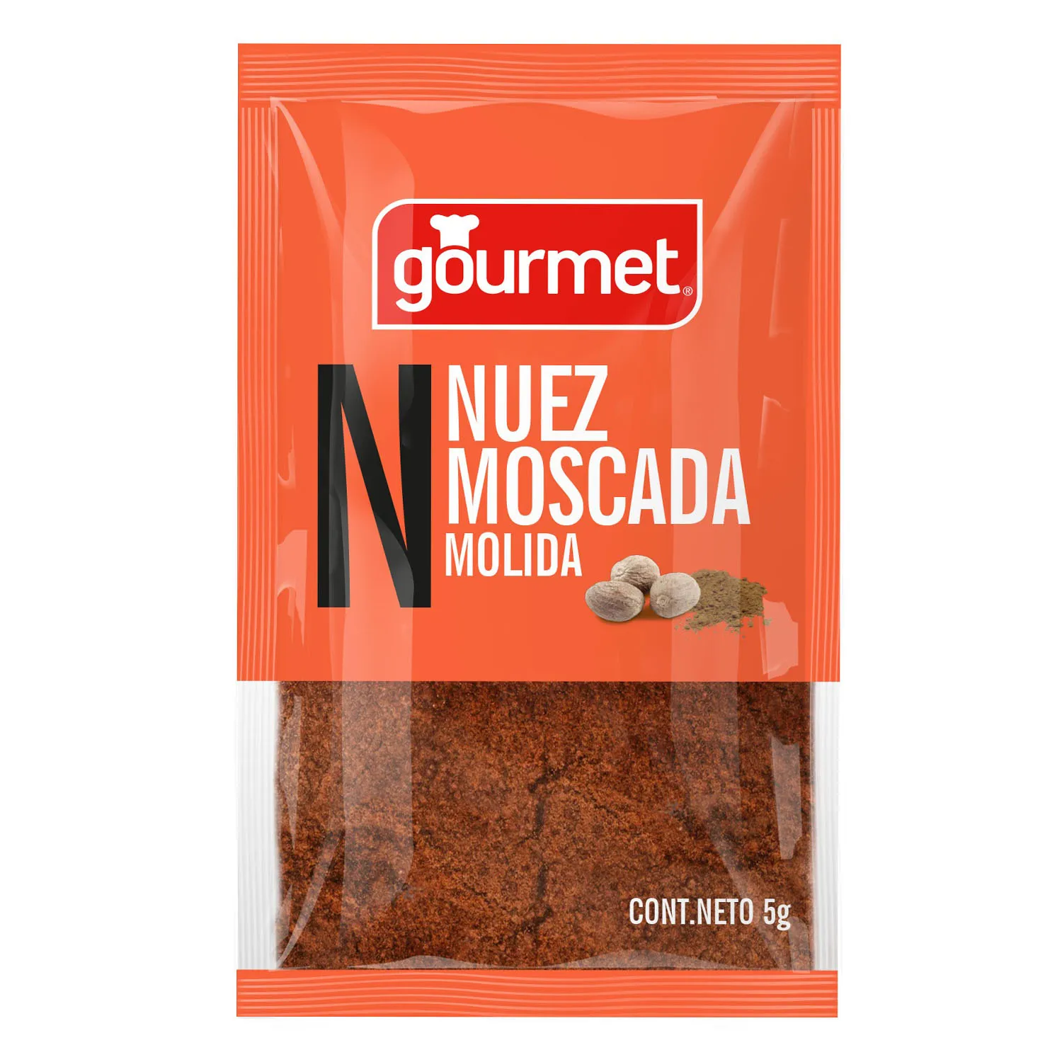 Nuez Moscada Molida Gourmet Sobre 5Gr - Bodega Online | Abastecimiento ...