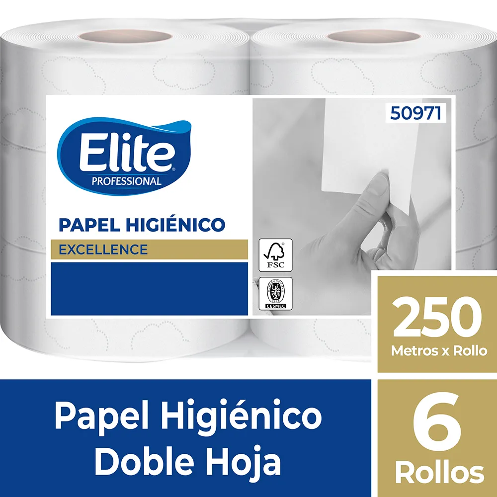 Papel Higienico D/Hoja Elite Rollo 250 Mt Pack 6 Uni - Bodega Online | Abastecimiento ...