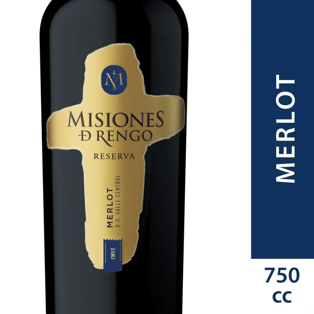 Vino Merlot Rva Misiones De Rengo Bot 750Ml - Bodega Online ...